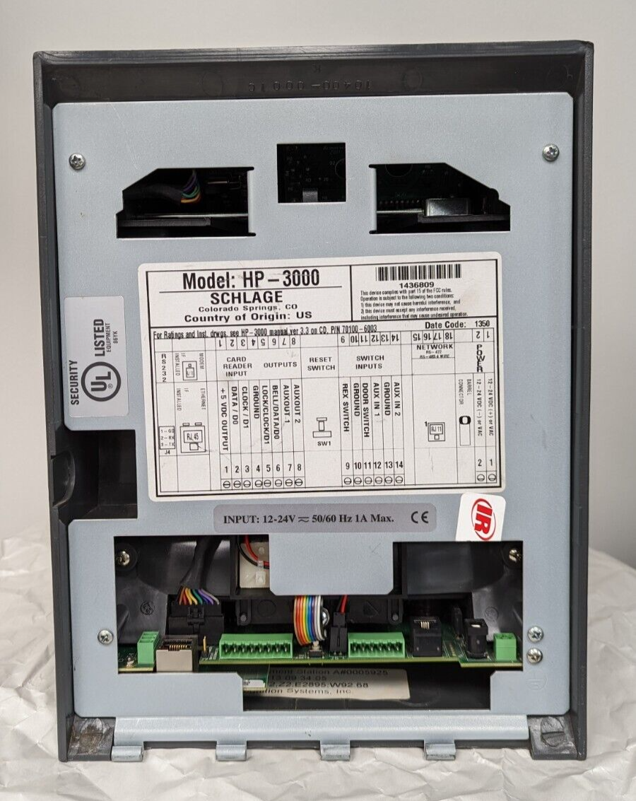 Schlage HandPunch HP-3000 E with Ethernet | eBay