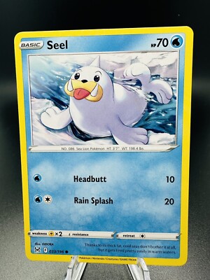 Pokemon TCG - Seel 33/196 - Lost Origin 2022 | eBay