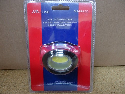 MA-Line MA-HML3C 3 Watt COB LED Head Lamp | eBay