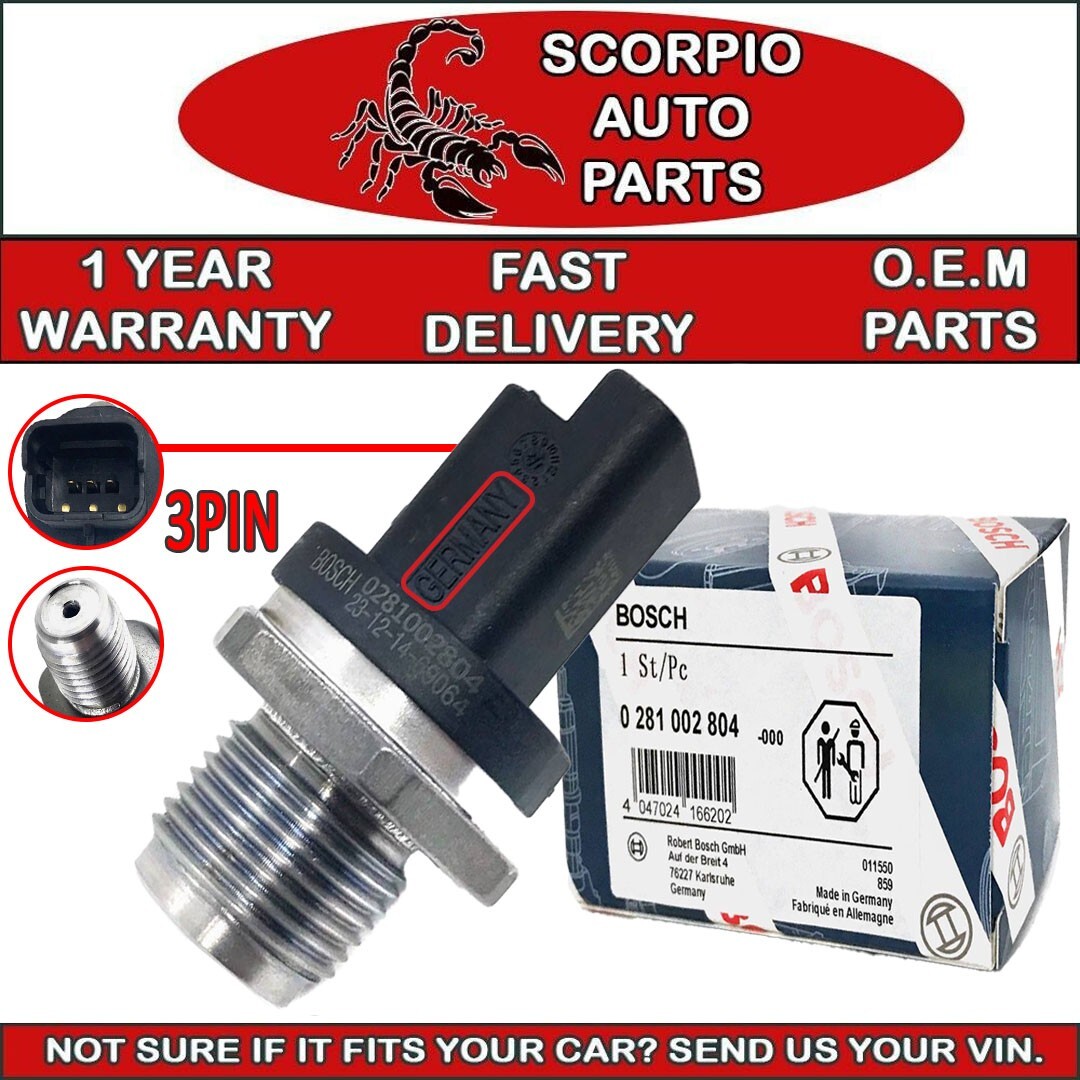 0281002804 Bosch Fuel Pressure Sensor Diesel for sale online | eBay