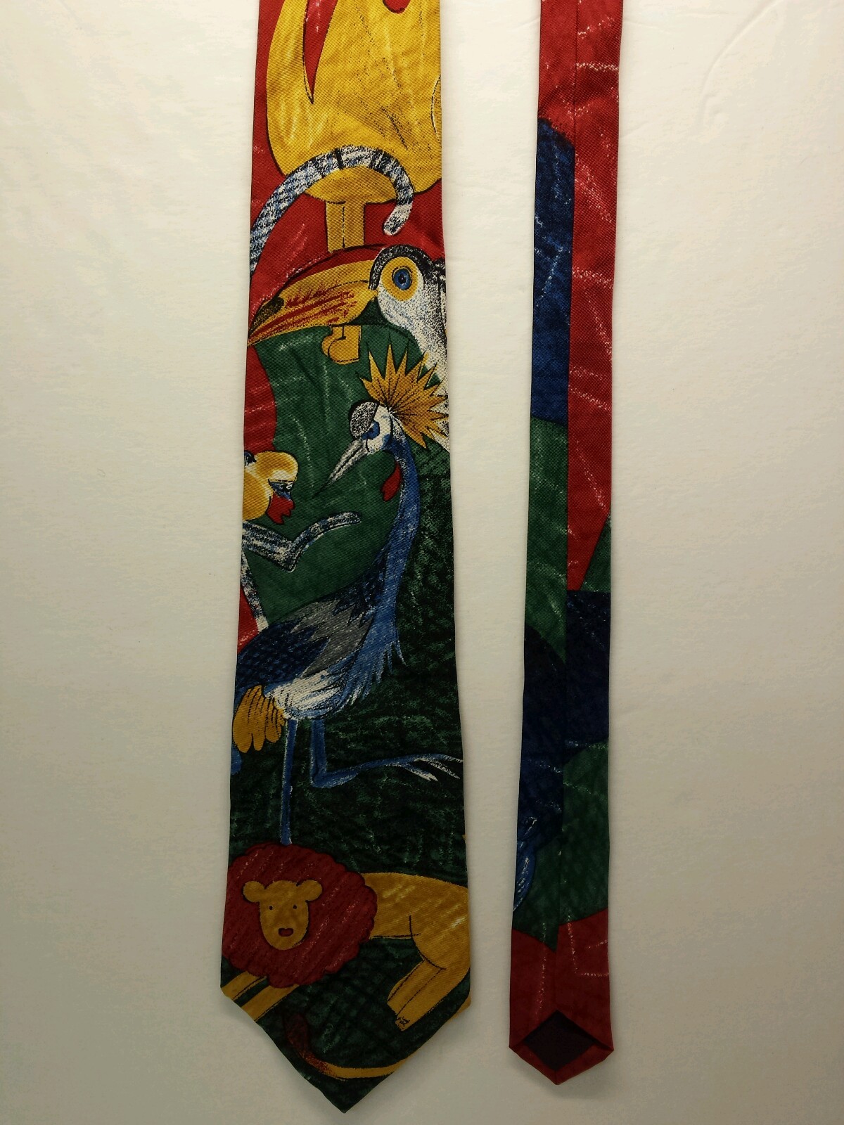 WWF World Wildlife Fund Design No # 104 1991 Men's Neck Tie | eBay