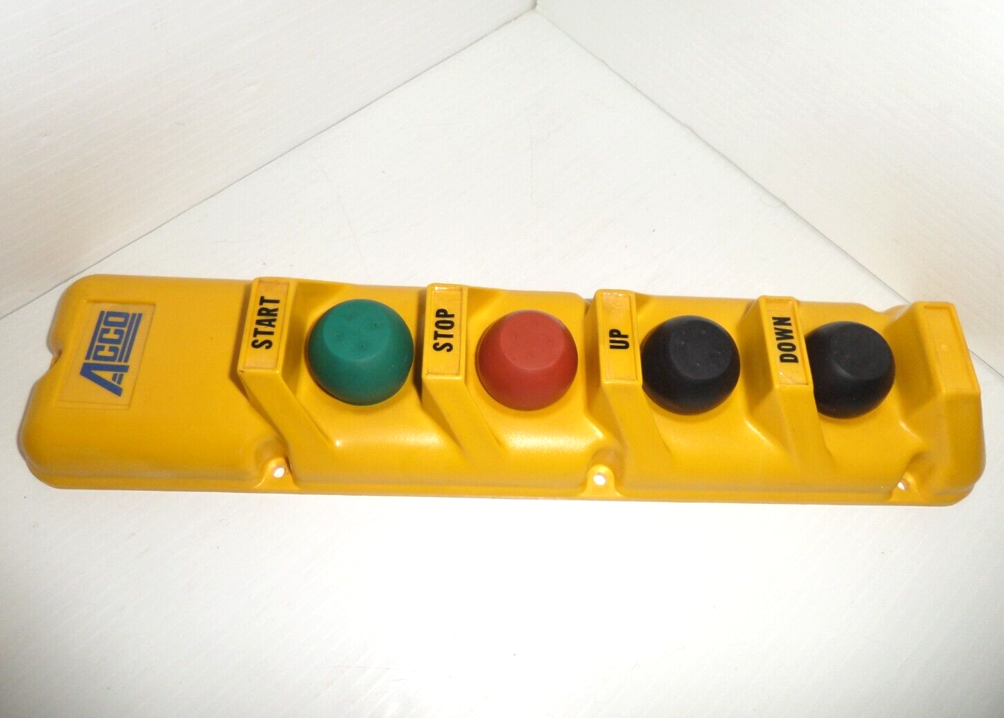 ⭐NEW⭐ P&H 596 4-BUTTON PENDANT PUSHBUTTON CRANE HOIST CONTROL STATION ...