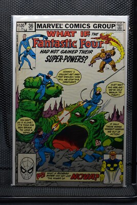What If #36 The Fantastic Four Had Not Gained Their Super-Powers Marvel ...