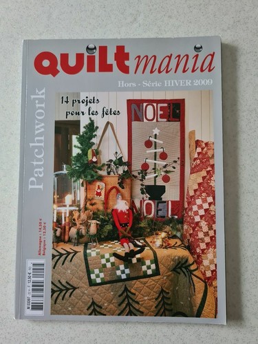 Magazine revue Patchwork QUILTMANIA Hors Serie Hiver 2009 avec patron | eBay