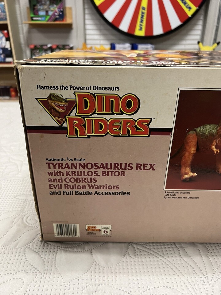 Dino Riders T-Rex Sealed Tyco MISB Tyrannosaurus Rex Complete 1988 RARE ...