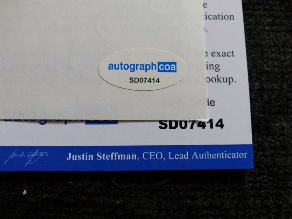 PETER FONDA signed autograph 4x4 Autographed Paper InPerson ACOA COA | eBay