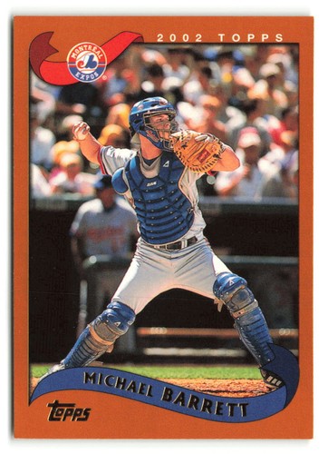 2002 Topps Michael Barrett #207 Montreal Expos BASEBALL Card | eBay