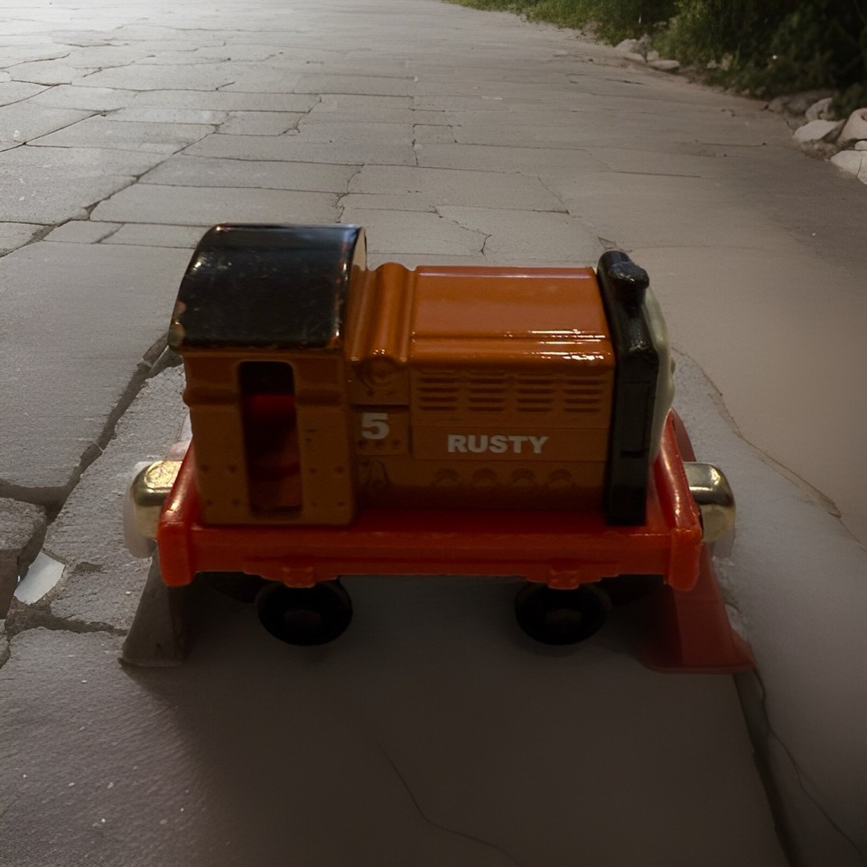 RUSTY ! THOMAS And FRIENDS TRAIN Take N Play Along DIECAST ! | eBay