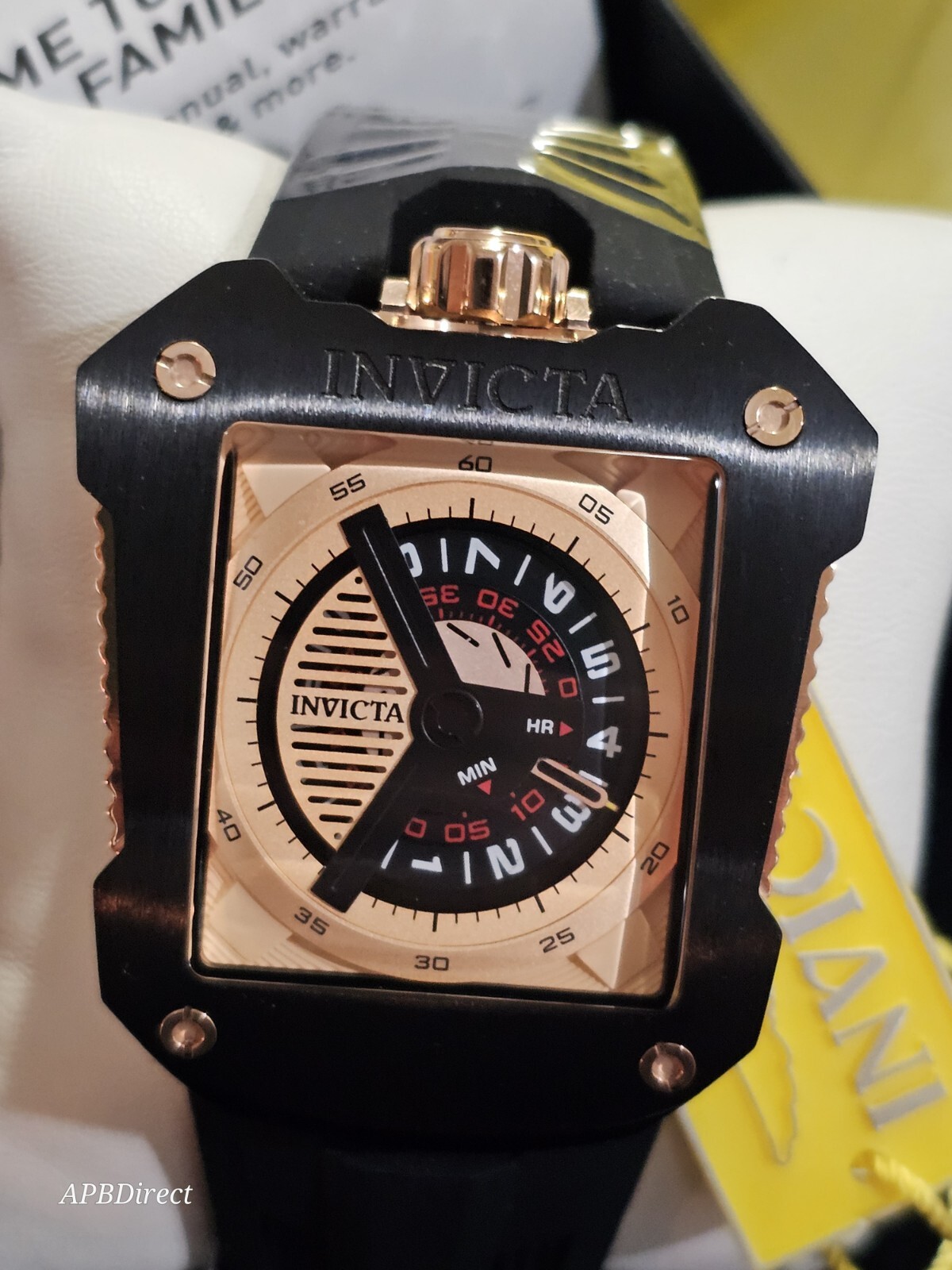 Invicta – S1 Rally – JM Limited Edition Automatic Rose Gold Black ...
