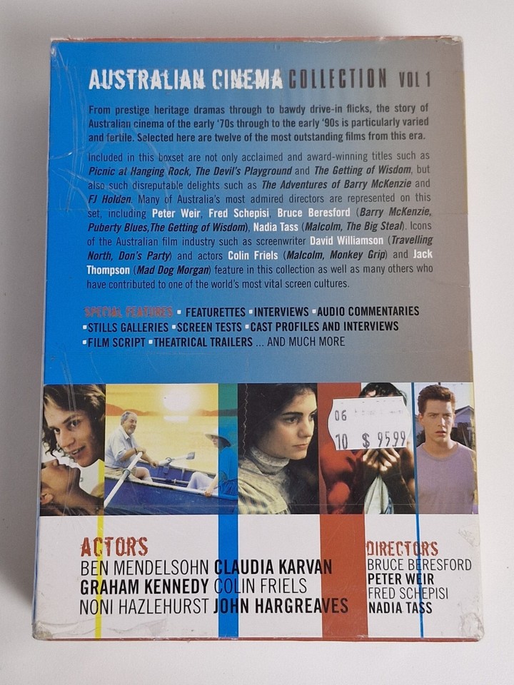 Australian Cinema-Collection : Vol 1 (Box Set, DVD) Iconic Aussie ...