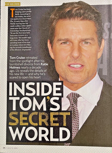 2021 Tom Cruise Inside His Secret World | eBay