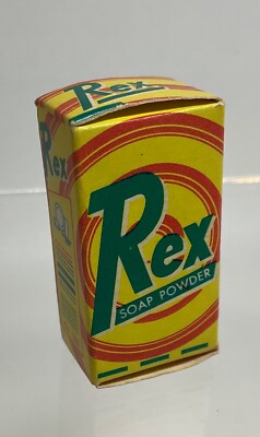 Vintage Barbie Deluxe Reading Kitchen 1960’s Rex Soap Powder Box ...