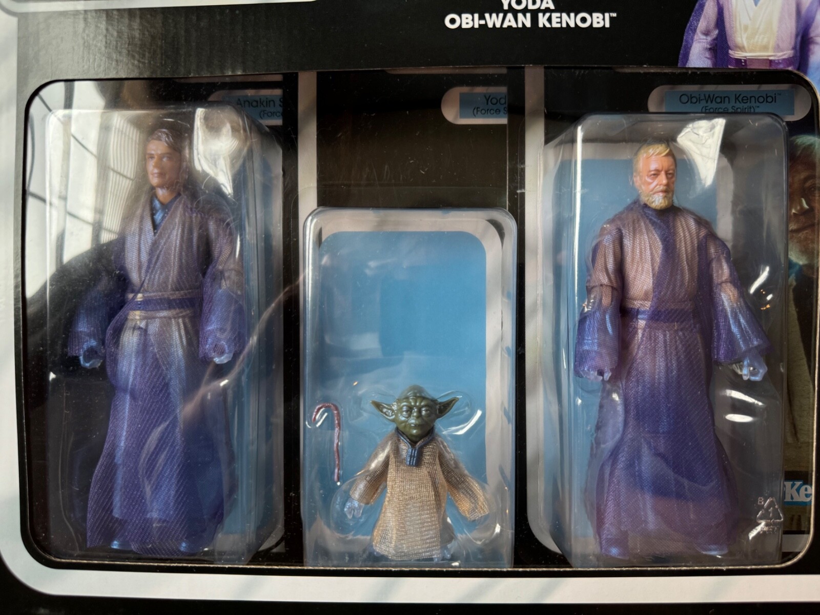 Star Wars Black Series 40th Anniversary Return Jedi Force Spirits Ghost ...