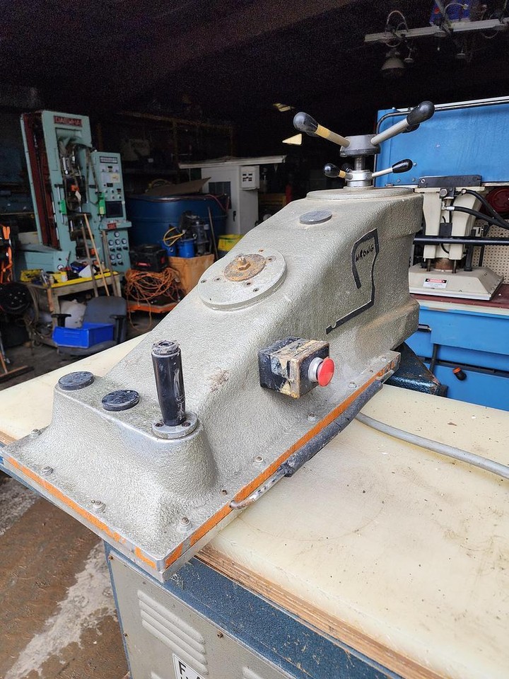 Hudson Machinery F-40 Hydraulic Clicker Die Cutting Press | eBay
