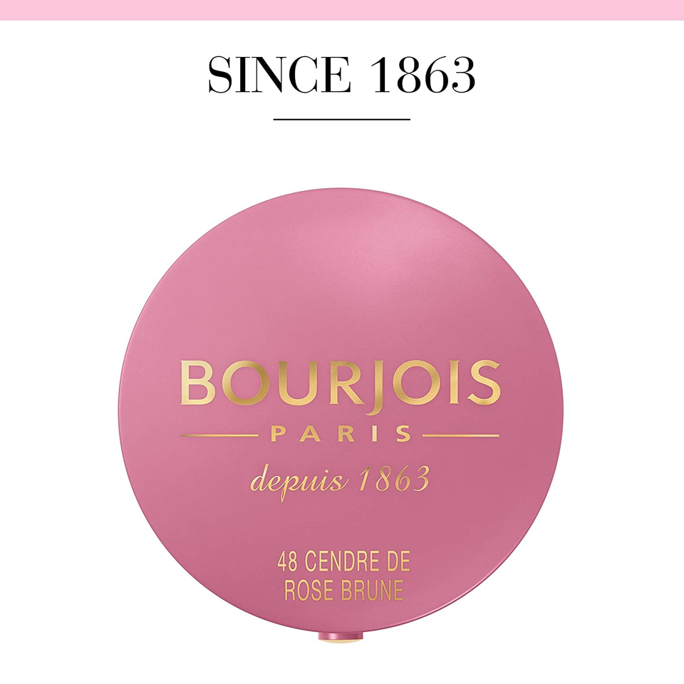BOURJOIS Little Round Pot Blush Blusher with Mirror and Brush *ALL ...