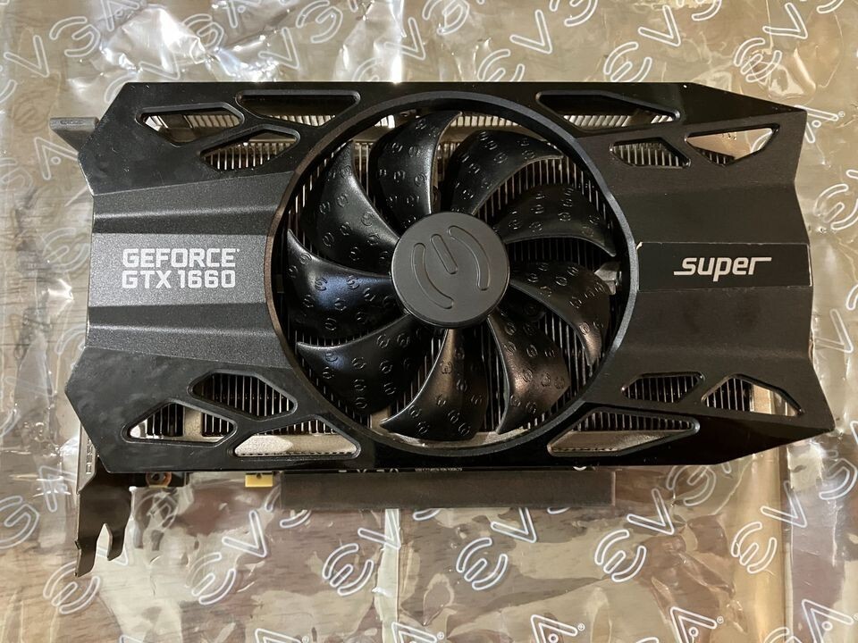 EVGA GeForce GTX 1660 Super Black GPU 6GB GDDR6 | eBay