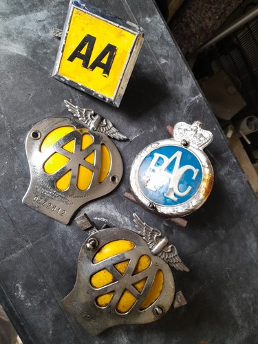 Vintage AA Badges Plus Rac | eBay UK