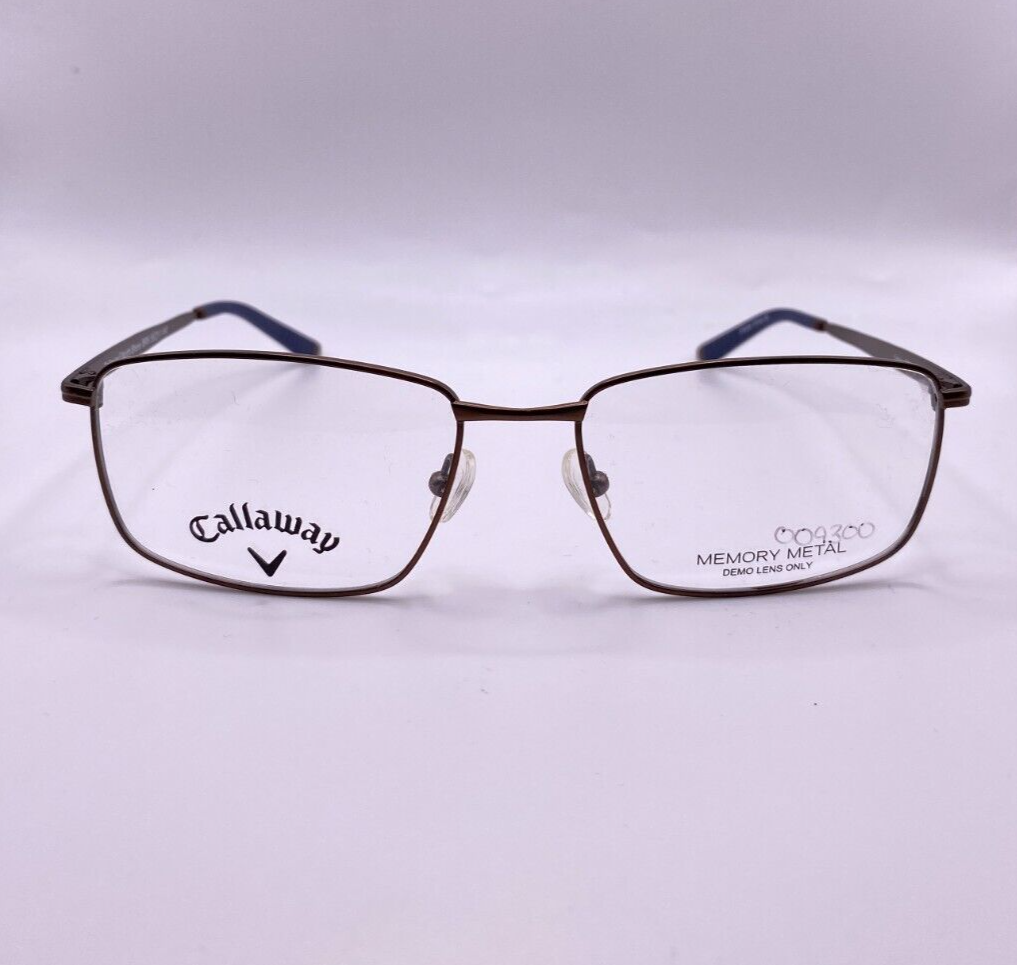 Callaway Eyewear North Shore BRN Brown Metal Eyeglasses Frame 55-17-140 ...