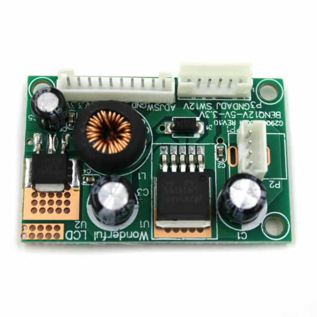 12vdc to 5vdc 3.3vdc Power Supply Converter Circuit Board for sale ...