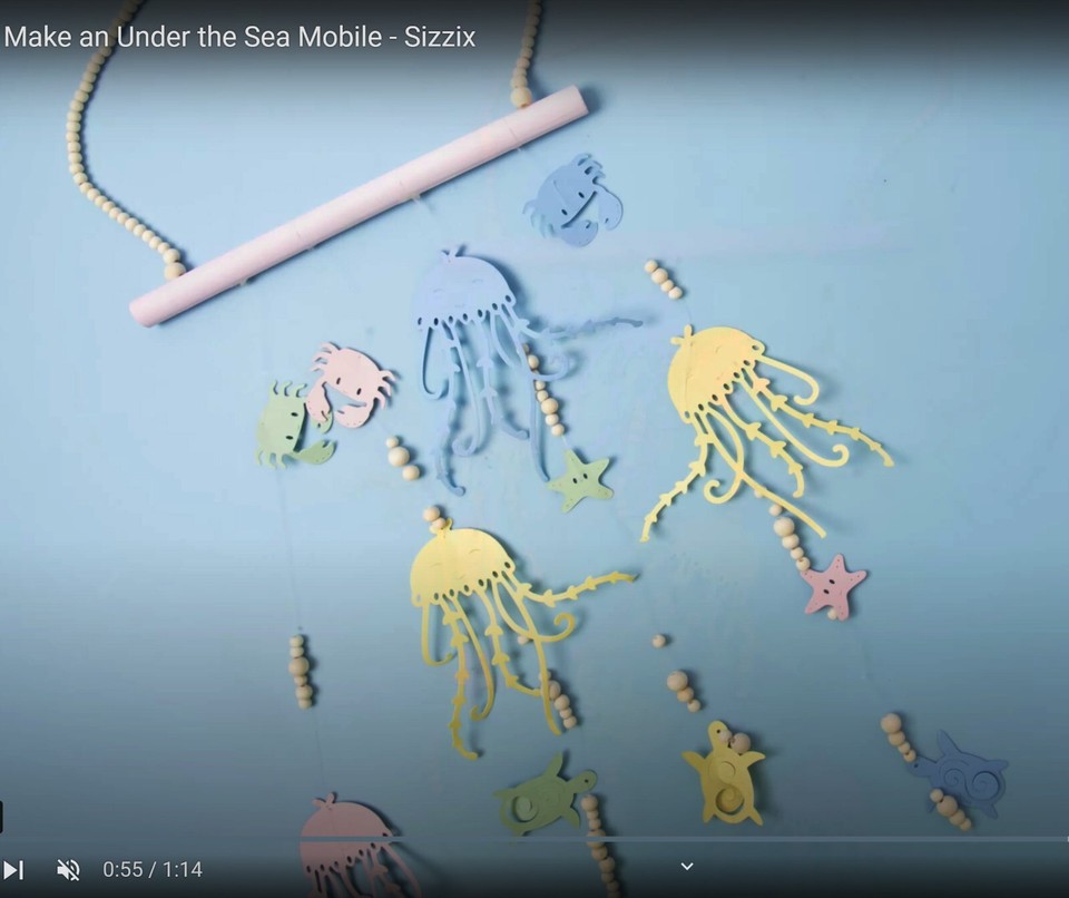 New, Retired Sizzix Thinlits Under the Sea 5pc #663363 Retail $19.99 Olivia Rose | eBay