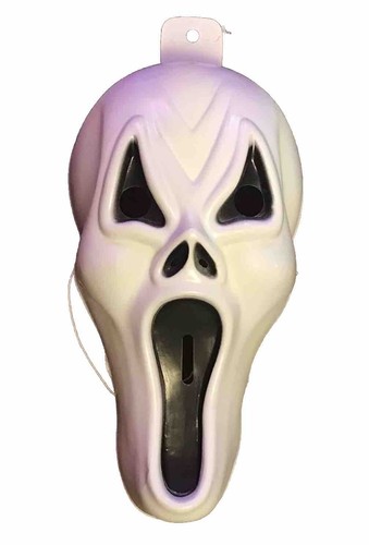 1998 Vintage Ghostface Scream Halloween Mask GLOW IN THE DARK | eBay