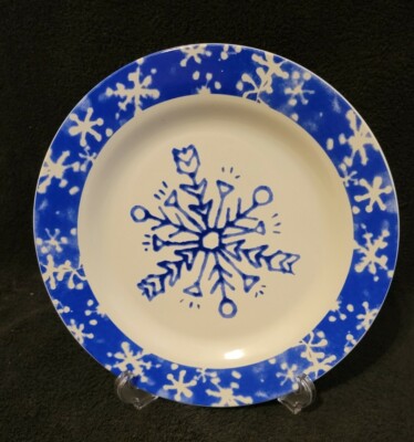 WCL Snowflake Dinner Plate | eBay