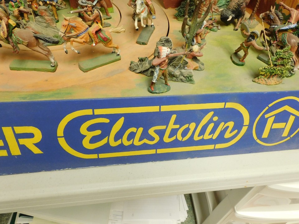 Elastolin 70mm FAO Schwarz Store Display Wild West | eBay