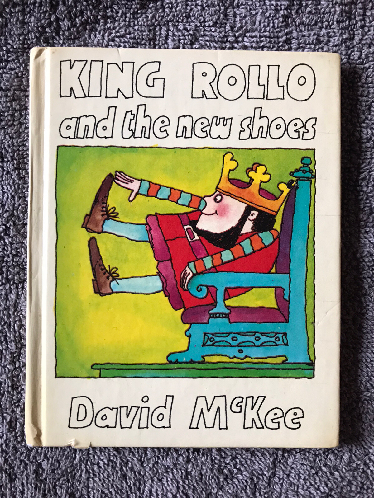 VINTAGE KING ROLLO AND THE NEW SHOES SMALL BOOK FIRST EDITION ORIGINAL ...