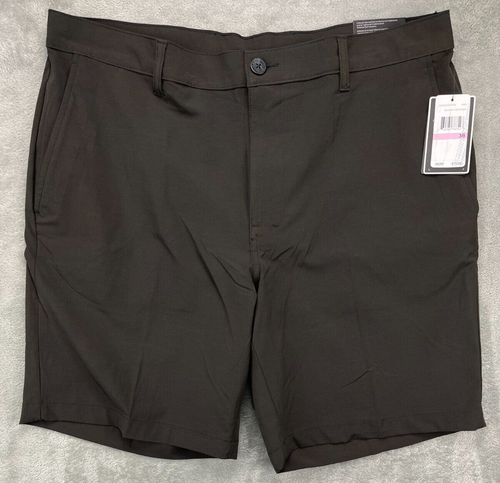 NWT Callaway Men's Golf Shorts 38 Black Heather Flat Front Walking | eBay