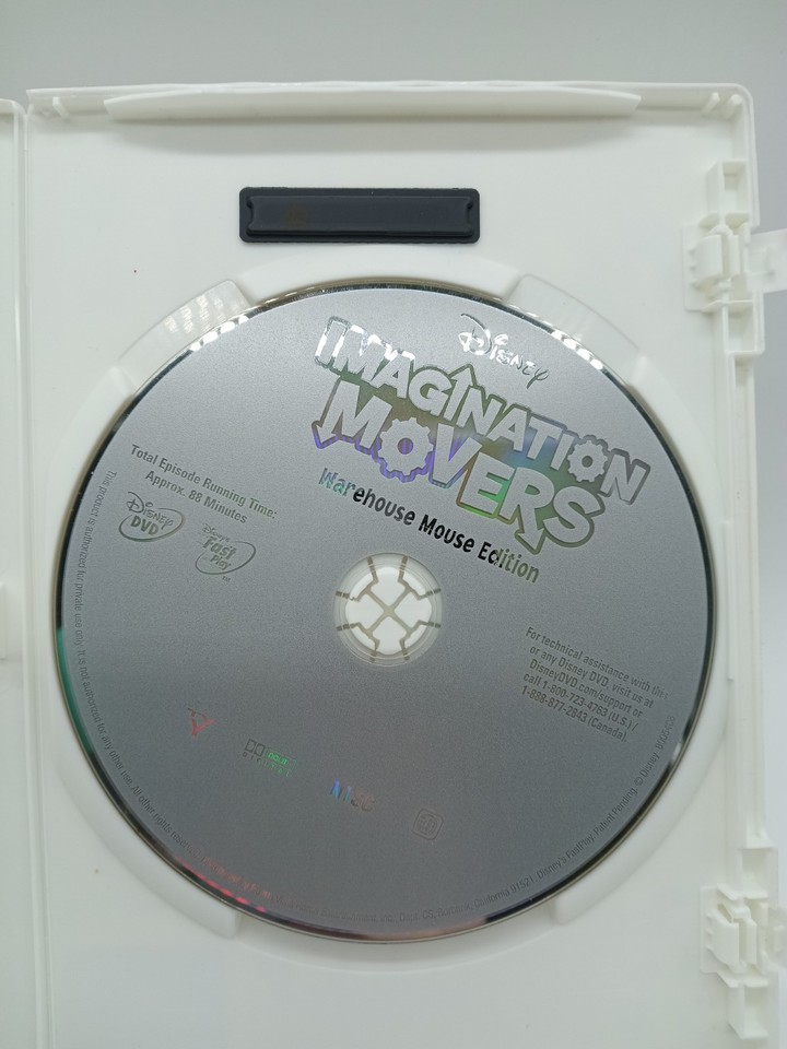 Disney Imagination Movers DVD Warehouse Mouse Edition 4 Episodes Laugh ...