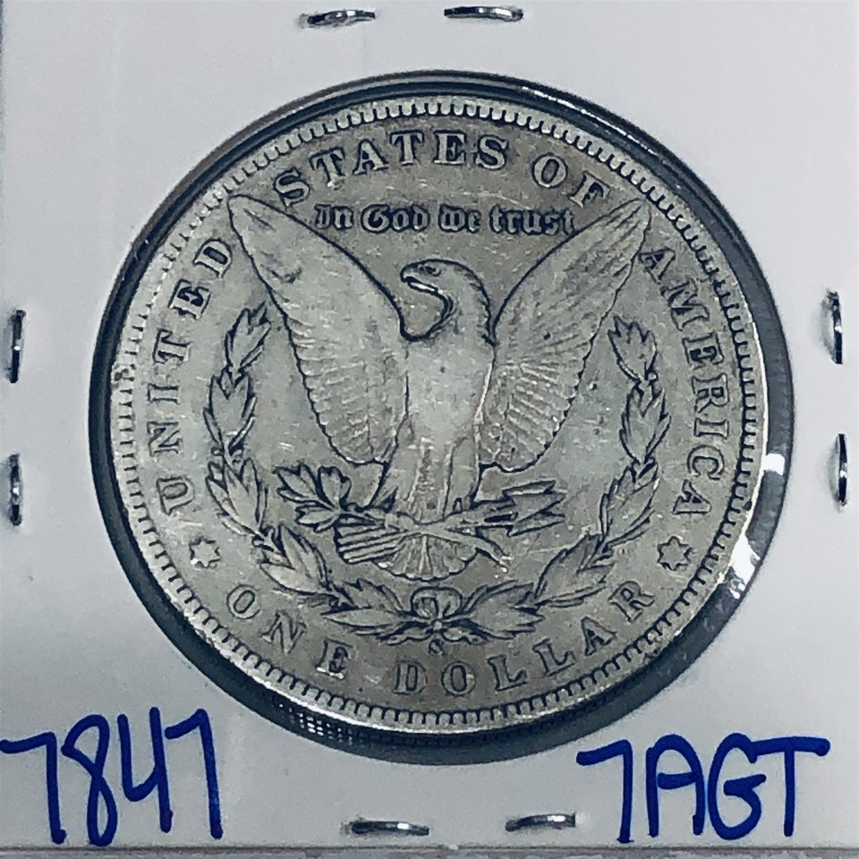 1899 S MORGAN SILVER DOLLAR AUTHENTIC U.S. MINT COIN RARE KEY DATE 7847 ...