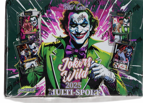 2025 WILD CARD JOKERS WILD GOD BRICK MULTI-SPORT SEALED BOX 1 AUTO ALL ...
