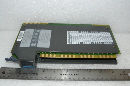 ALLEN BRADLEY 1771-IQ16 SERIES A FIRMWARE REV A ISOLATED 24V DC INPUT ...