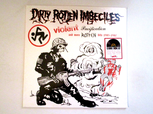 D.R.I. DIRTY ROTTEN IMBECILES VIOLENT PACIFICATION LP HITS 1983-1987 ...