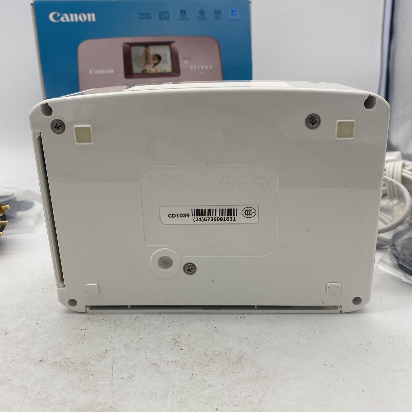 New CANON SELPHY CP760 Compact Photo Printer ~ PINK Special Edition ...