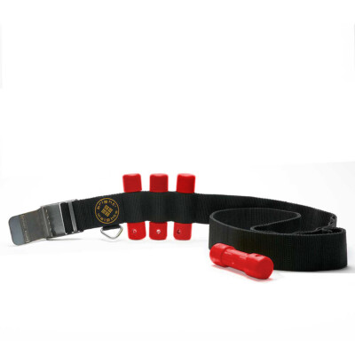 Scuba Diving Black Weight Belt w/4PCs Red Slug Weights Set | eBay