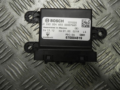 Unité de commande pour aide au stationnement Maserati GHIBLI 2015 ...