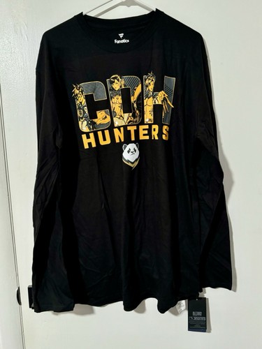 Overwatch League Chengdu Hunters eSports Gaming Men's Black LS T-Shirt ...