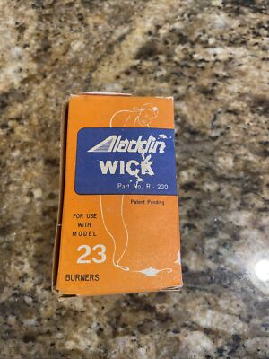 Vintage NEW OLD STOCK Aladdin 23 Wick For Model 23 Burners | eBay