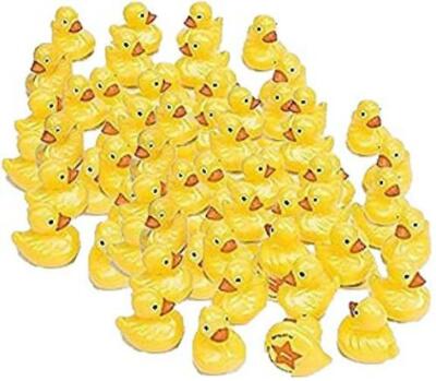 OTC -2 x 20 Yellow Plastic Weighted Carnival Ducks Matching Game | eBay