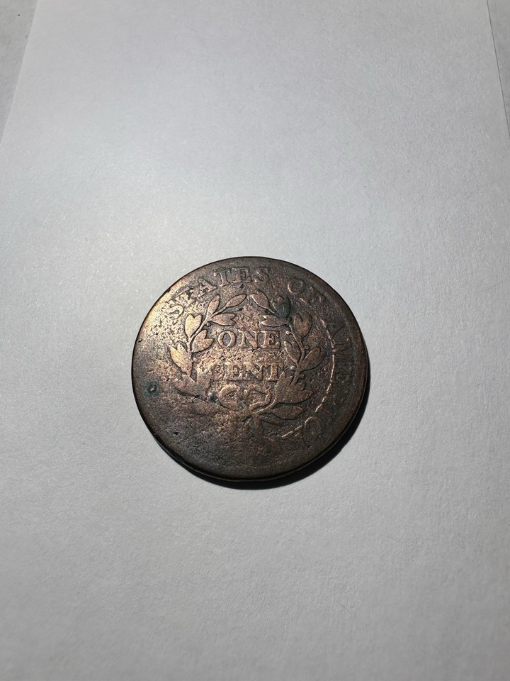 1807 DRAPED BUST LARGE CENT__1C COIN__RARE EARLY US COPPER__COLLECTOR ...
