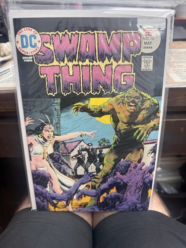 Vintage 1975 DC Swamp Thing Comic Book No. 16 May Bronze Age Horror ...