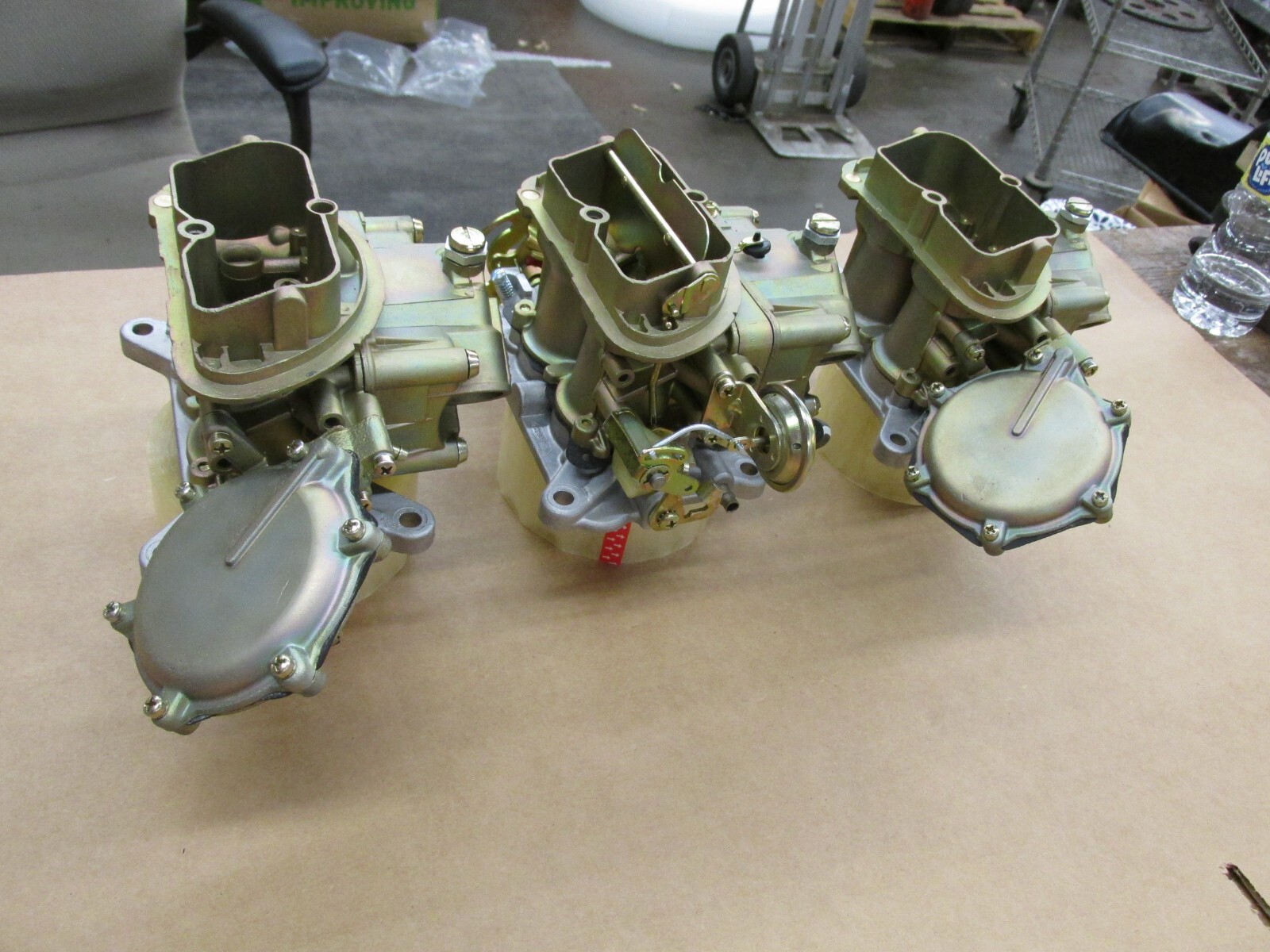 1968 Corvette Auto Holley Tri Power 3x2 Carburetors 3659 833 4056 813 ...