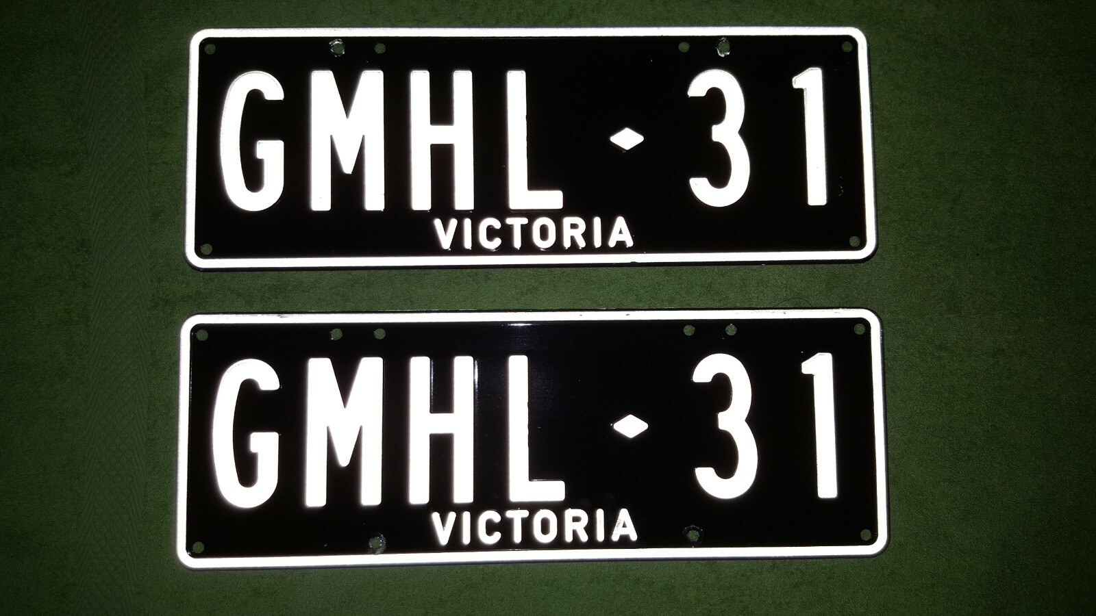 TORANA GMH L31 NUMBER PLATES A9X MONARO BROCK COMMODORE EARLY HOLDEN ...