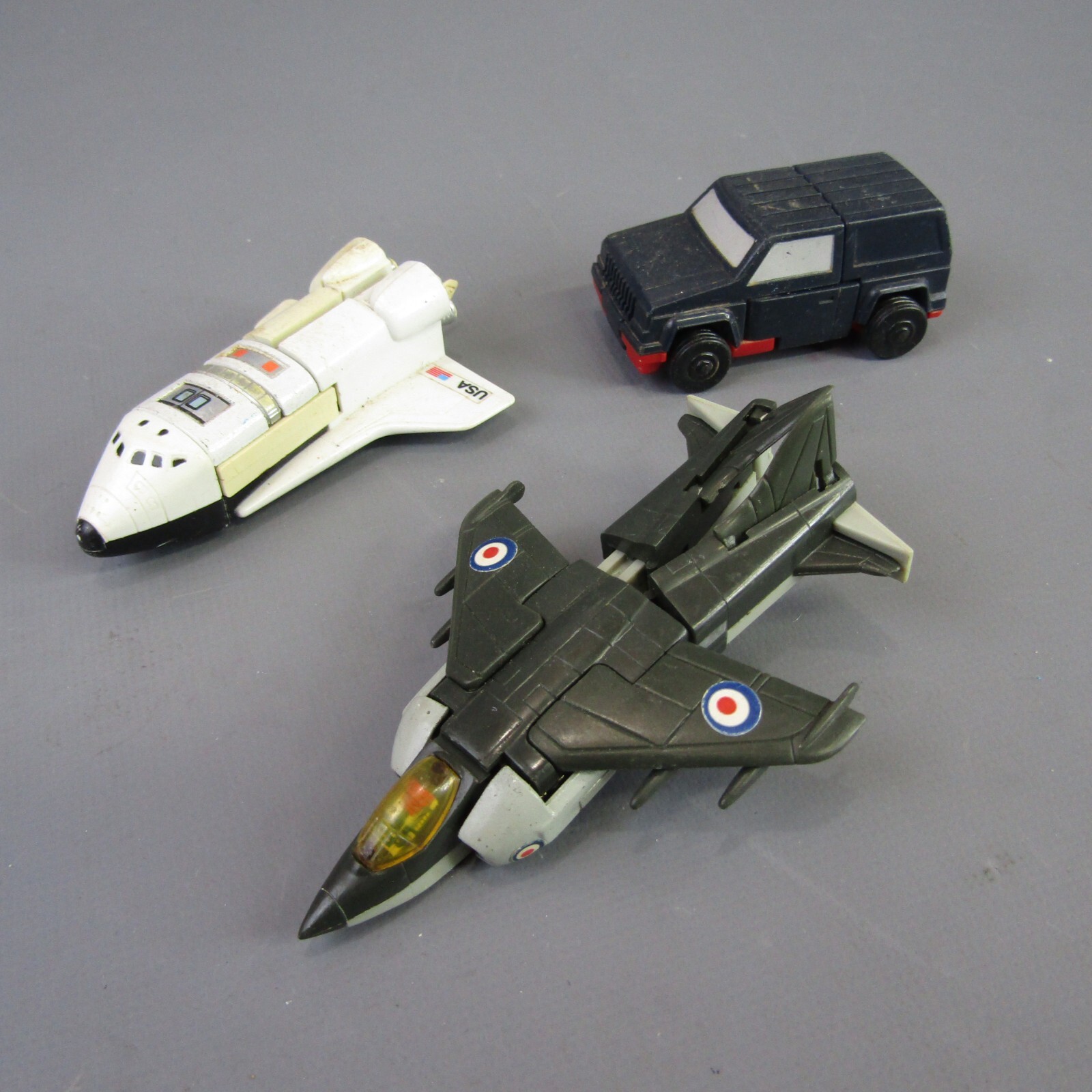 Vintage Lot of 3 GoBots Action Figure Toys Space Shuttle Airplane | eBay