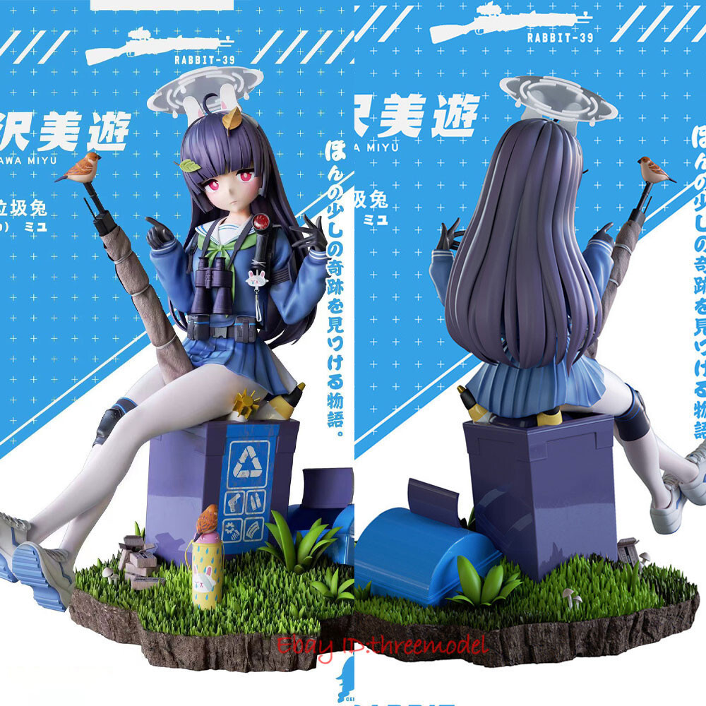 CELLULOID Studio 1/6 Blue Archive Kasumizawa Miyu DX Ver Painted Statue ...