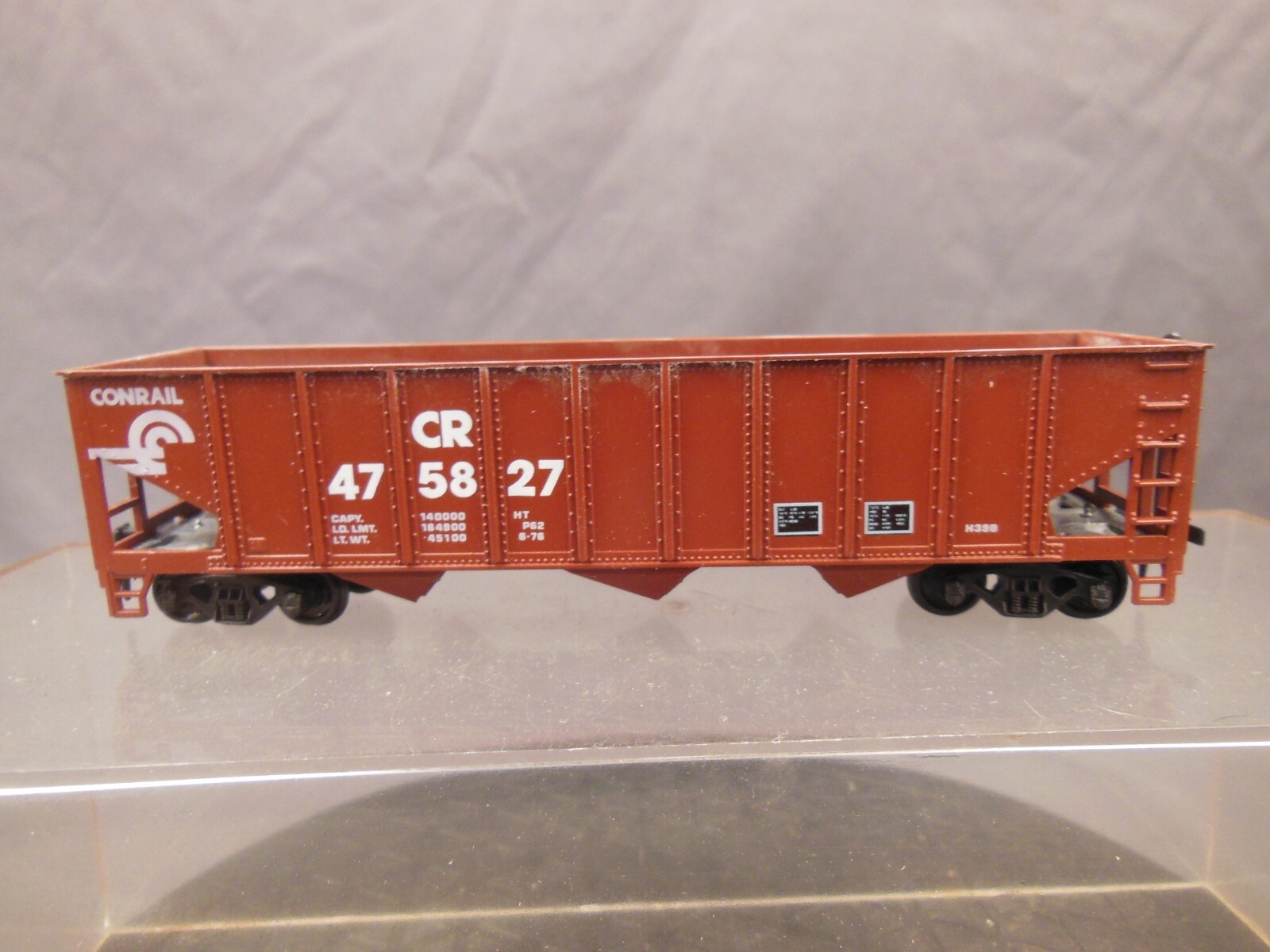 HO SCALE CONRAIL 475827 TRIPLE HOPPER | eBay