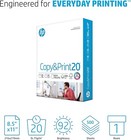 HP Printer Paper | 8.5 x 11 Paper | Copy &Print 20 lb | 1 Ream Case ...