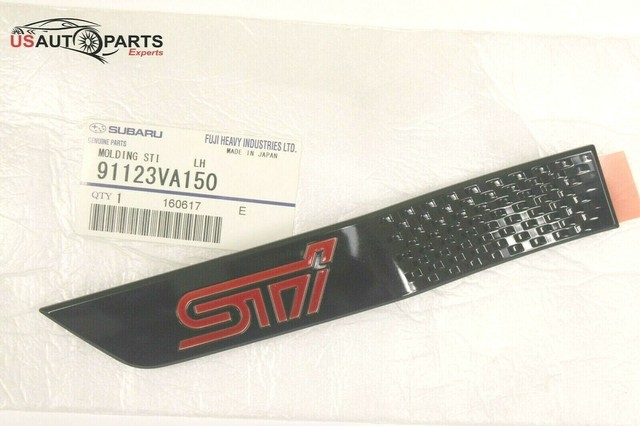 Genuine OEM Subaru STI Molding Garnish Front Fender 91123VA150 for sale ...