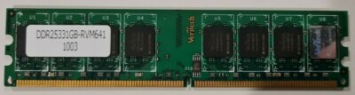 Veritech DDR25331GB-RVM641 DDR2 800MHz PC2-6400 Memory RAM - Dual-Sided ...